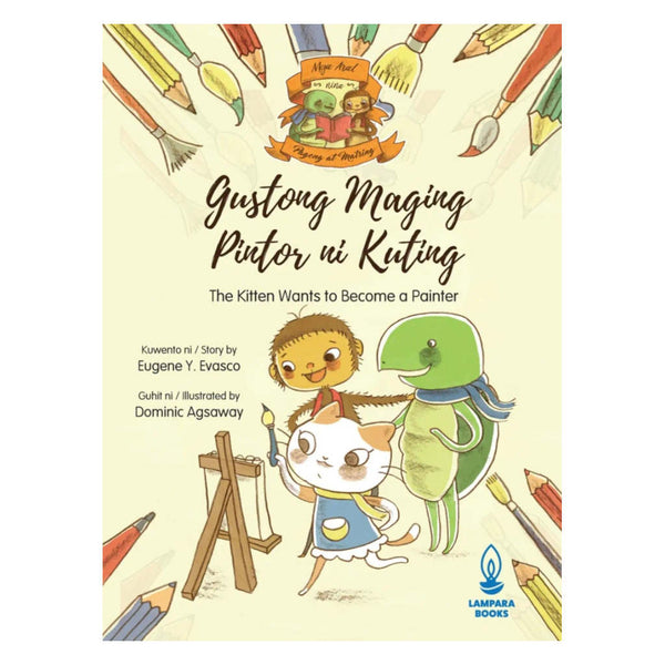 Gustong Maging Pintor Ni Kuting Pumplepie Books And Happiness